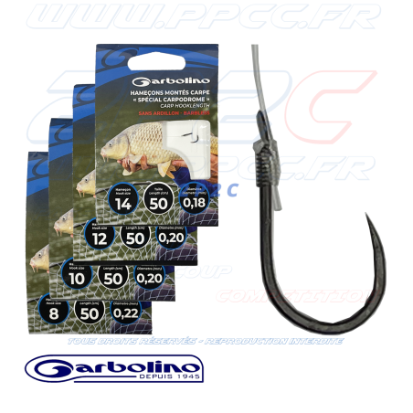 GARBOLINO - HAMEÇONS SPECIAL MAÏS - MONTÉS